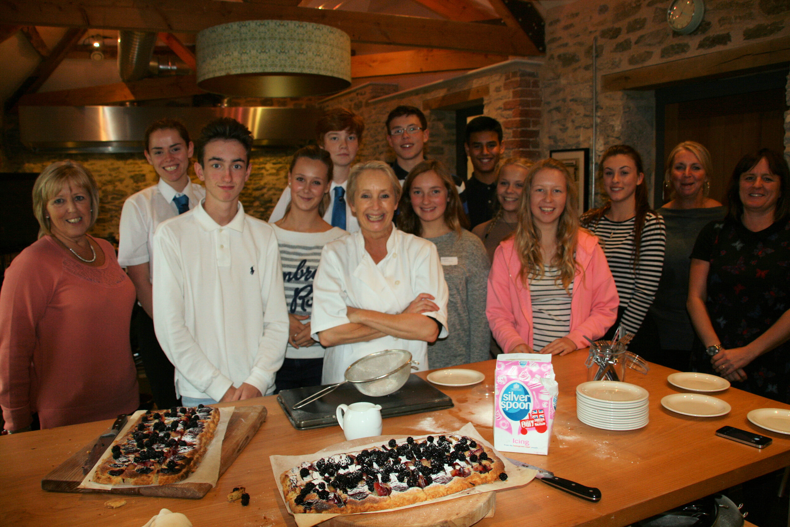Christchurch Junior Cook finalists take their prize at Lesley Waters ...